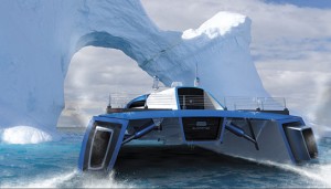 Submerge is a catamaran, a submarine and a floating home