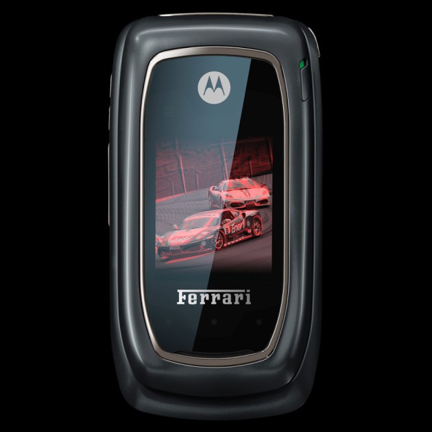 Motorola i897 Ferrari Black mobile phone