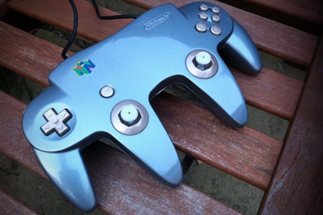 EL QUADINAROS Dual Analog N64 Controller