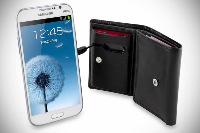 Smartphone Charging Wallet