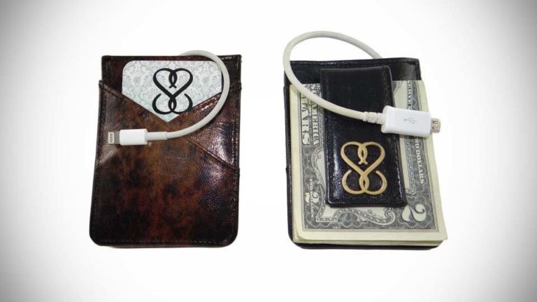 This Classy Minimalist Wallet Has Bluetooth, GPS Tracker and Charges ...