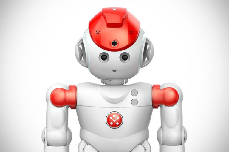 Alpha 2 Is A Humanoid Robot With Social Interaction Capability And It ...