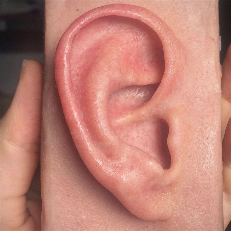 Artist Is Making Mobile Phone Cases With Hyperrealistic Ear Stuck On It