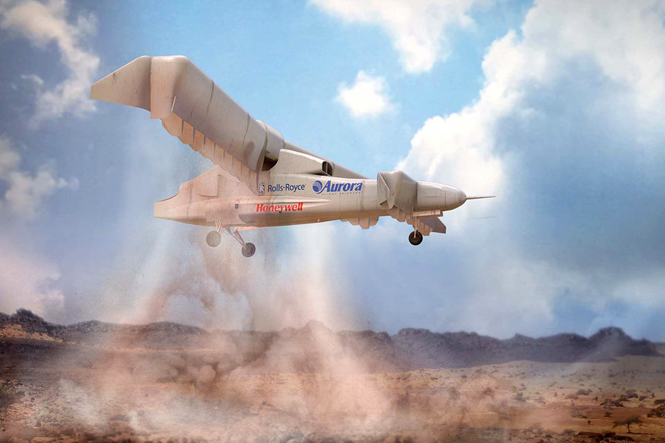 Aurora Wins DARPA VTOL X-Plane Experimental Plane Challenge