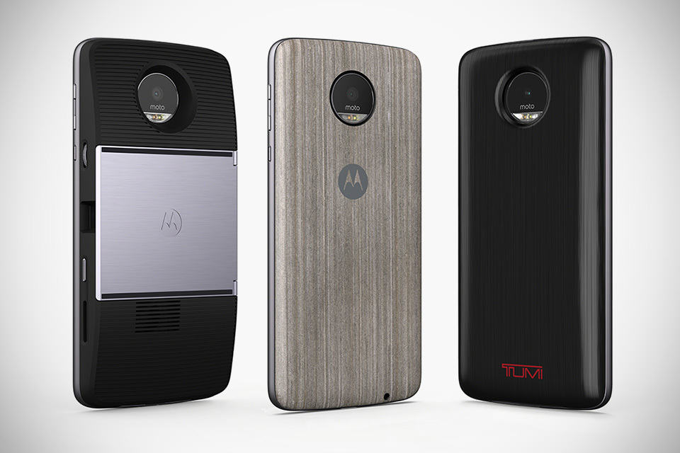 Motorola Moto Z, Motor Z Force And Modular Moto Mods Smartphone