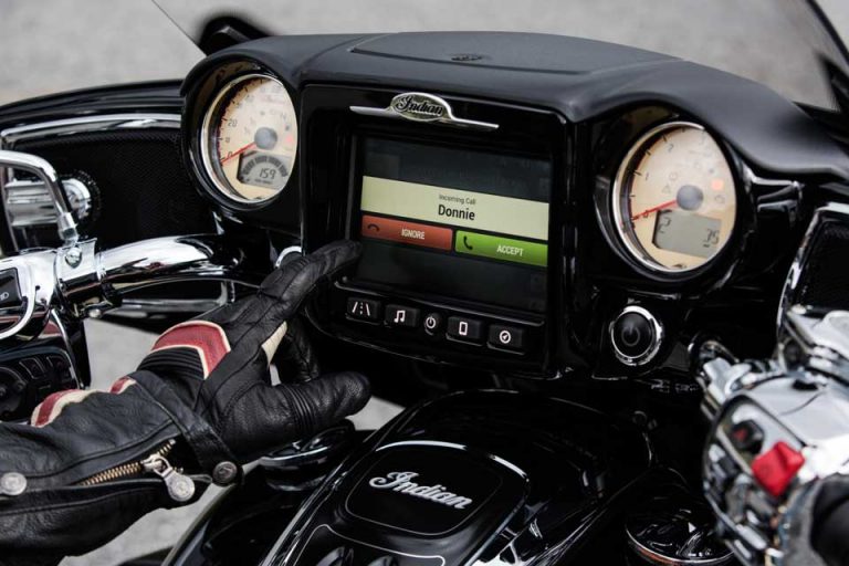 Indian Motorcycle Brings Automobile Infotainment To Motocycles