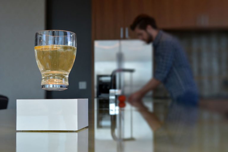 Meet Levitating Cup, The Drinkware That Defies The Law Of Gravity