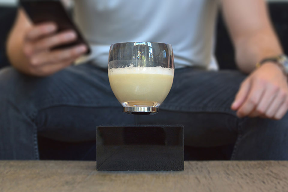 Meet Levitating Cup, The Drinkware That Defies The Law Of Gravity