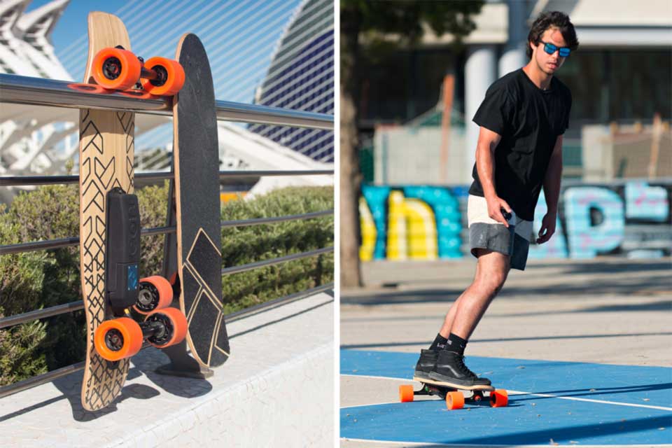 This 3.3 lbs Kit Will Turn Kick-powered Skateboard Into An Electric ...