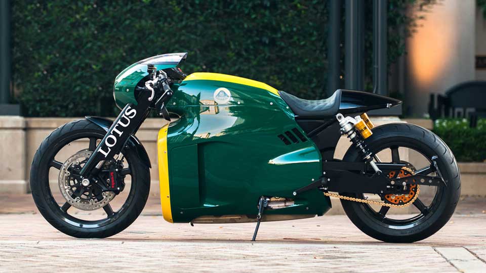 Never Ridden 2014 Lotus C-01 Motorcycle To Go Under The Hammer