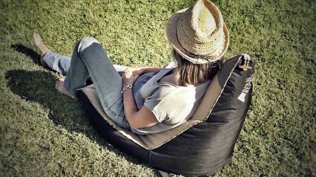 Bean About Puts A Bean Bag On Your Back, Lets You Sit On It Anywhere