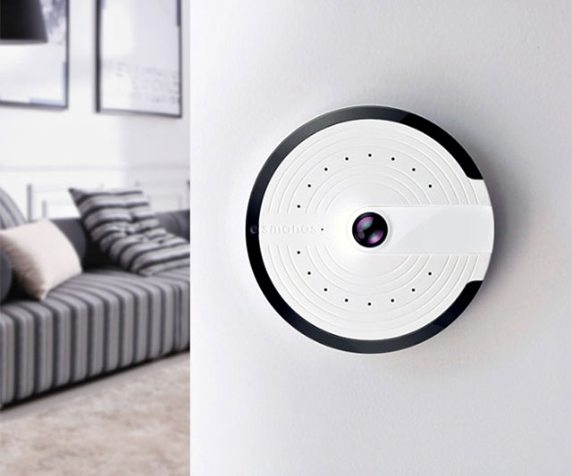 smanos UFO Home Camera Brings Birds’ Eye View To Home Security Camera
