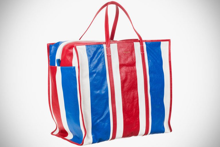 Balenciaga’s Interpretation Of Iconic Red-White-Blue Bag Cost A Cool ...