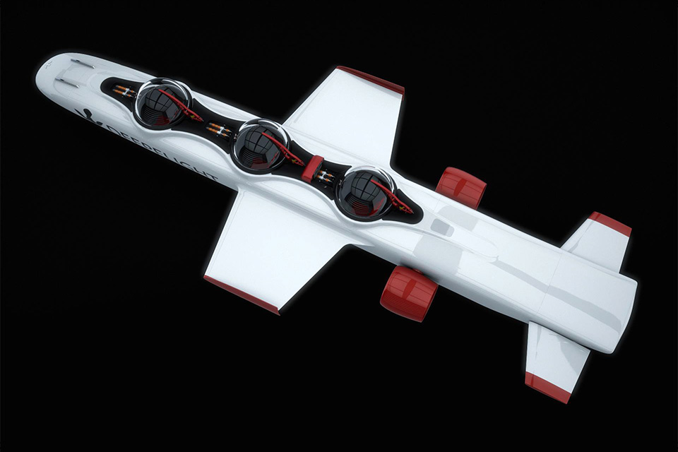 DeepFlight's New 3-Seat Super Falcon Submarine Targets Tropical Resorts