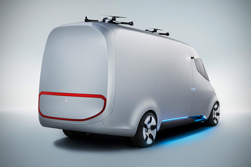 Mercedes-Benz's Future Delivery Vans Will Have Drones To Aid In ...