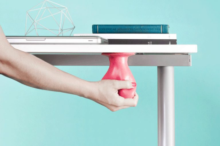 Men’s Nuts-shaped Stress Ball Lets You Play Your Balls Under The Desk