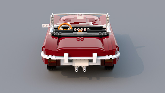 Vote So This Ultra Realistic LEGO Jaguar E-Type Roadster Can Be A Reality