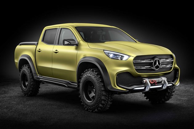 Mercedes-Benz Brings Posh To Pickup Trucks With Concept X-Class