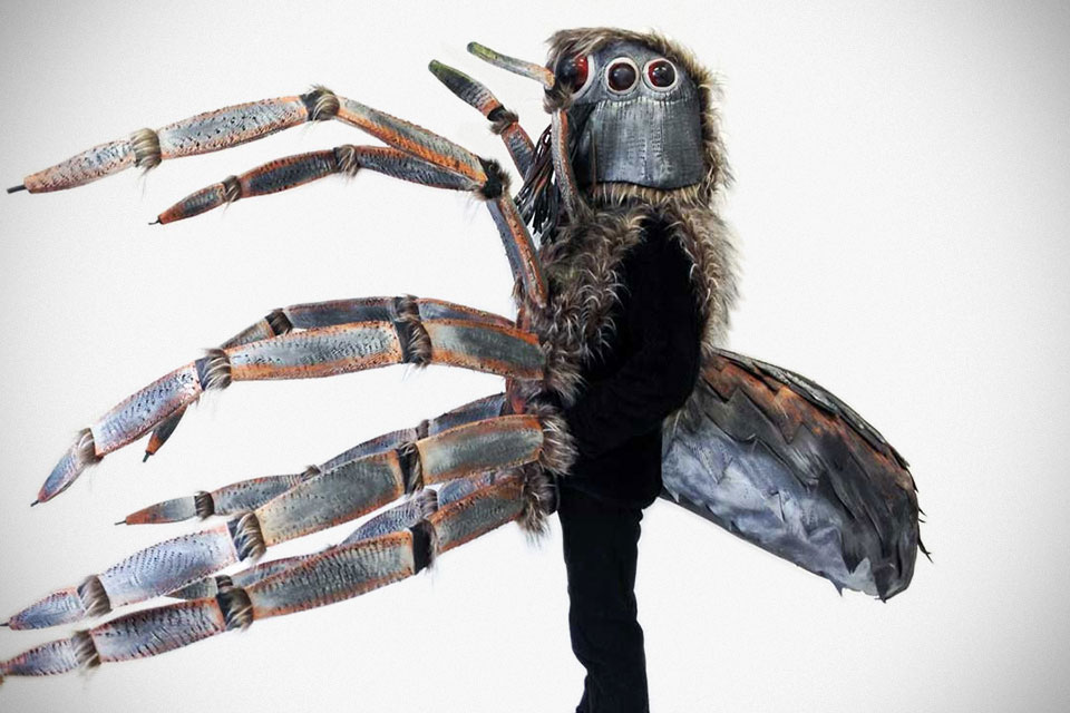 Wolf Spider-Inspired Halloween Costume: It's A Scary Party Spider
