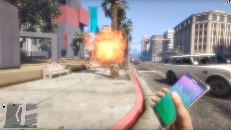 Clearly, Samsung Is Not Amused By GTA V Galaxy Note 7 Bomb Mod
