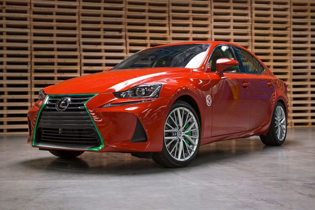 Sriracha-infused 2017 Lexus iS Is Quite Literally The Hottest Car Right ...