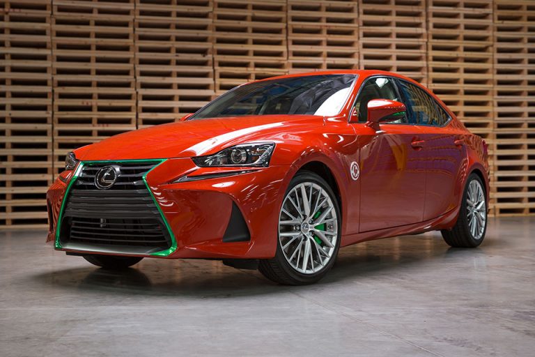 Sriracha-infused 2017 Lexus iS Is Quite Literally The Hottest Car Right ...