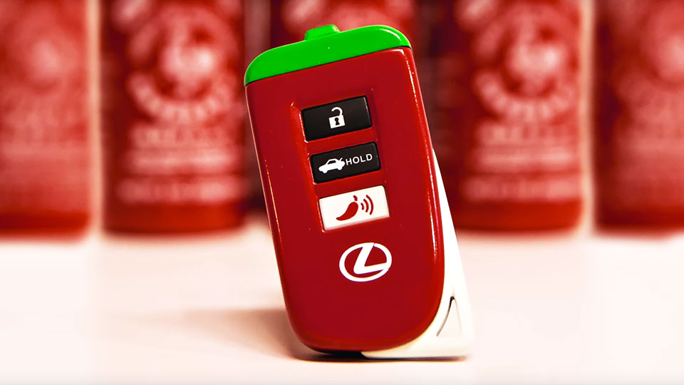 Sriracha-infused 2017 Lexus iS Is Quite Literally The Hottest Car Right ...