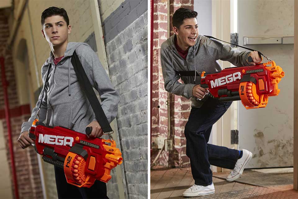 Meet Mastodon, The Biggest Foam Dart-shooting NERF Blaster Ever