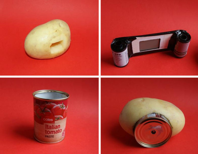 Awesome DIY Pinhole Potato Camera Literally Takes “Potato Quality” Images