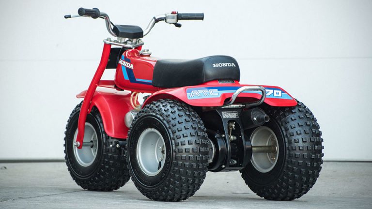 Trust Me, You Will Want This Pristine 80s Honda ATC 70 Three-Wheeler