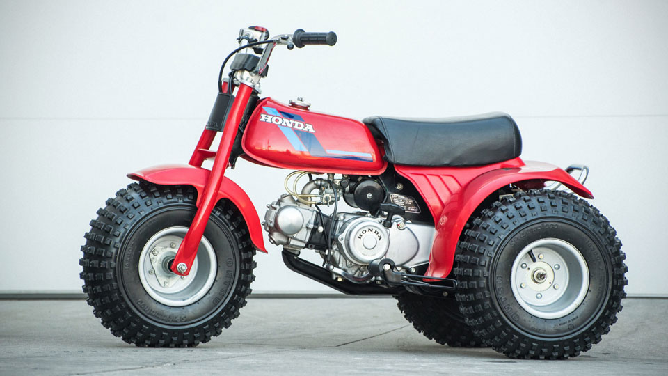 Trust Me, You Will Want This Pristine 80s Honda ATC 70 Three-Wheeler
