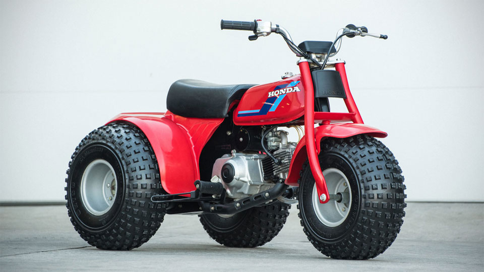 Trust Me, You Will Want This Pristine 80s Honda ATC 70 Three-Wheeler