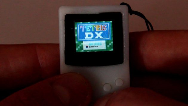 Mind-blown: Keychain Size DIY Game Boy Color Actually Works!