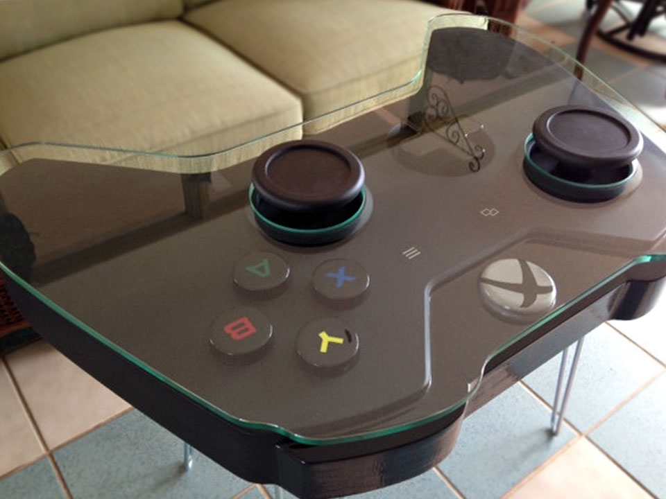 Xbox One Game Controller Coffee Table Is Xbox Fanboys’ Dream Come True