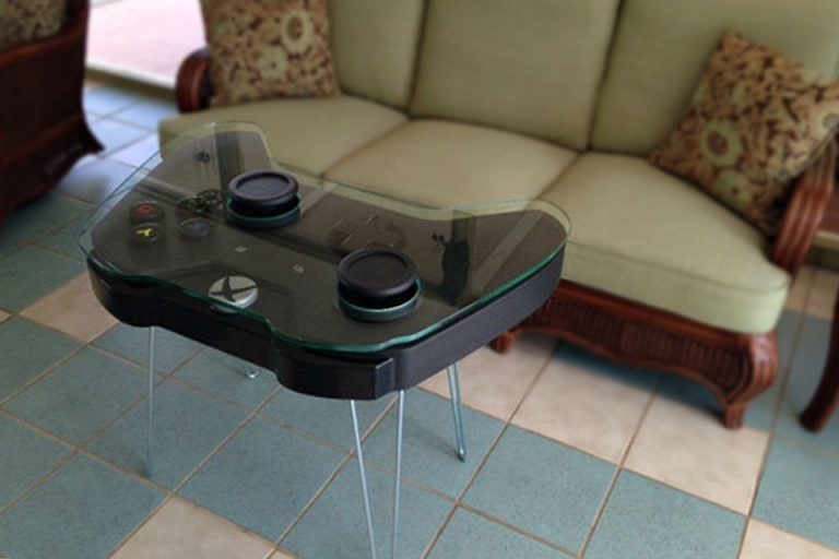 Xbox One Game Controller Coffee Table Is Xbox Fanboys’ Dream Come True