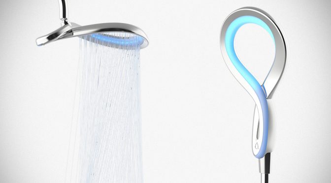 Hydrao Smart Showerhead Reminds You Of Your Water Usage With Light - SHOUTS