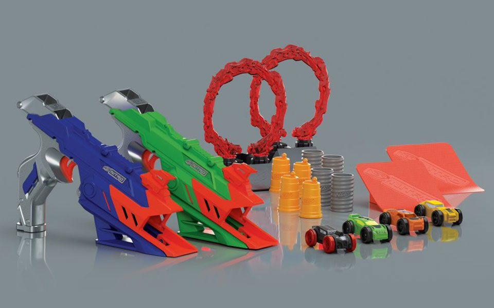 Hasbro Takes On Hot Wheels With Foam Car-shooting NERF Nitro Blasters