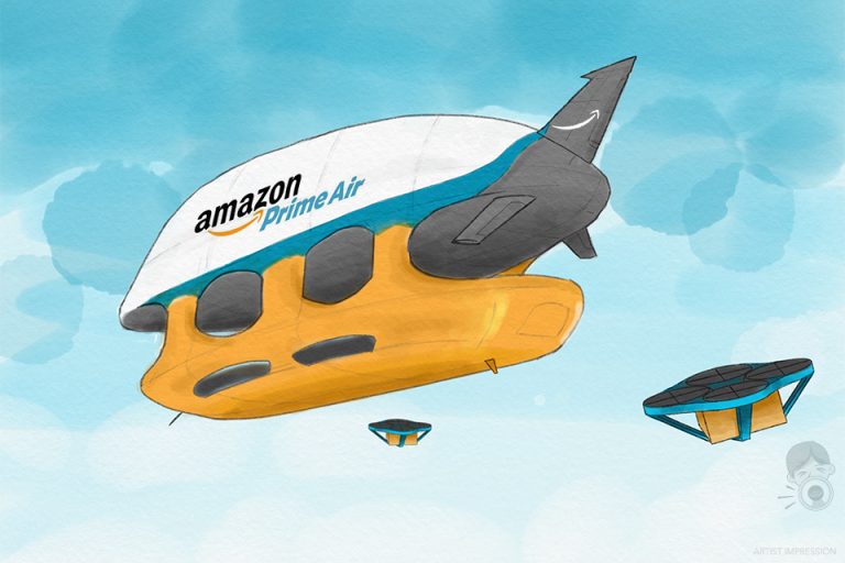 2014 Patent Reveals Amazon's Intention For Warehouse In The Sky