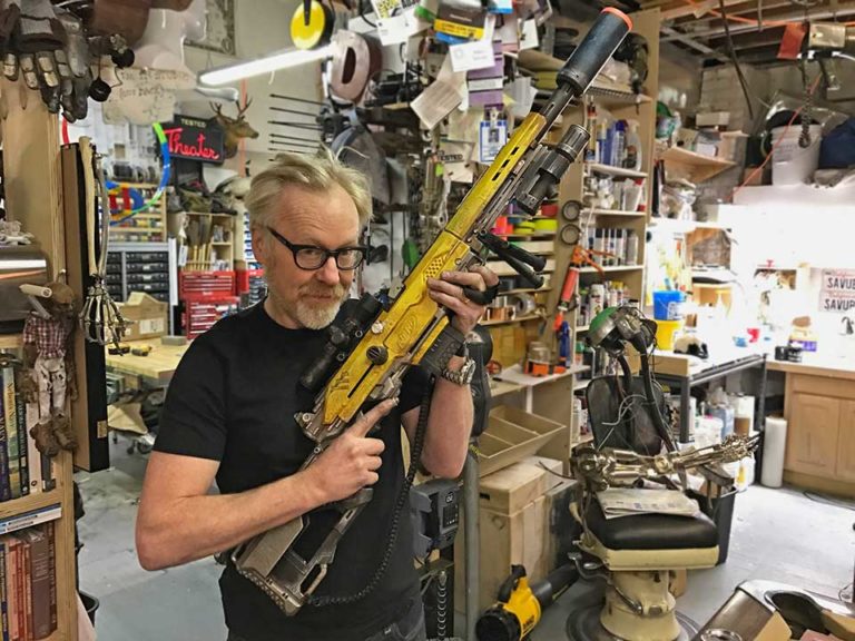 Adam Savage’s Custom NERF Rifle Is Full Of Sci-Fi Awesomeness