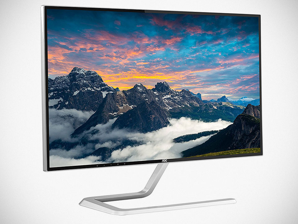 AOC Ultra Slim ‘Frameless’ 27” Display Introduced, Has Luxe Version Too