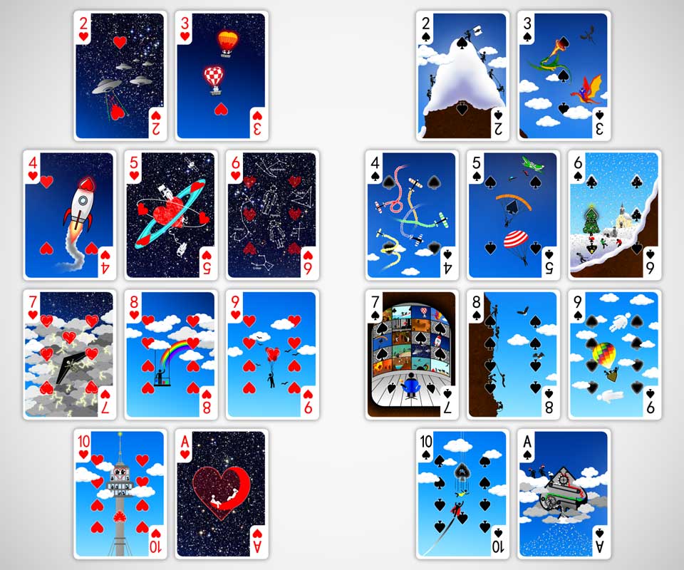 54 Pipmen: World Playing Cards Come Together To Form One Big World