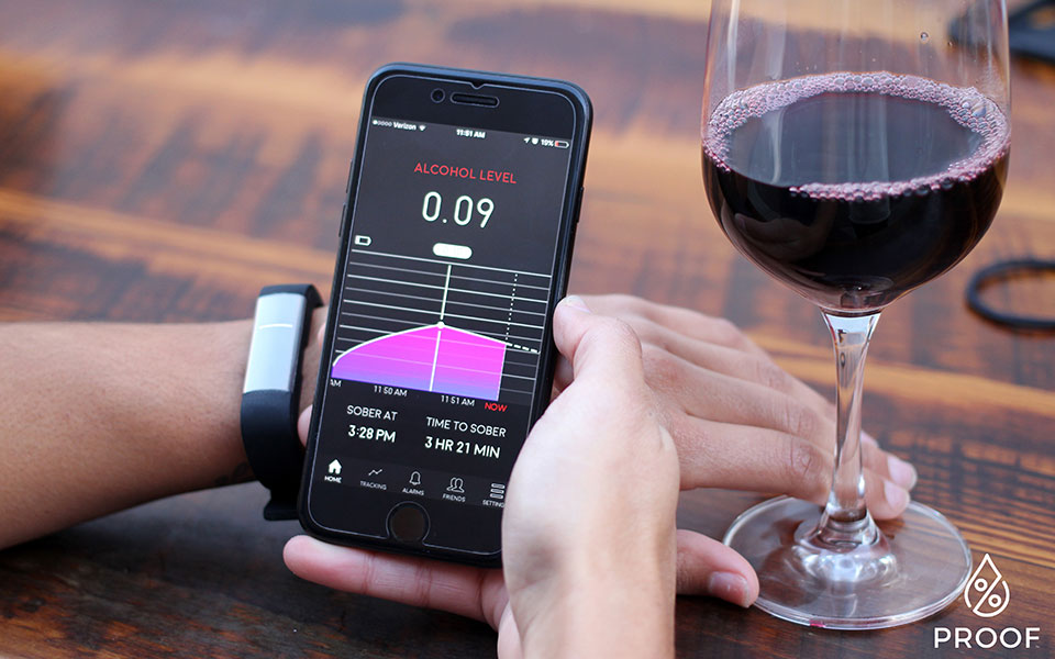 This Alcohol-sensing Band Really Is The Fitbit Of Blood Alcohol Content