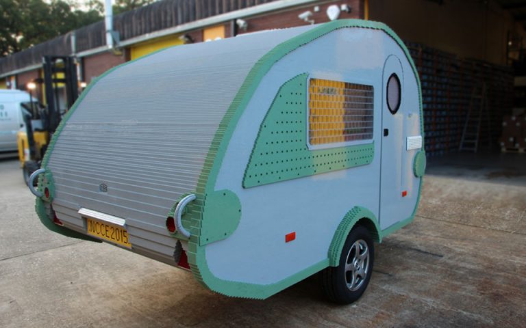 Watch A Functional Camper Built From LEGO Bricks Come To Live