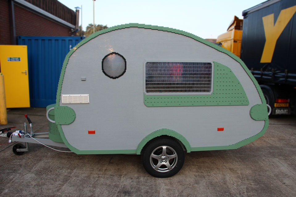 Watch A Functional Camper Built From LEGO Bricks Come To Live