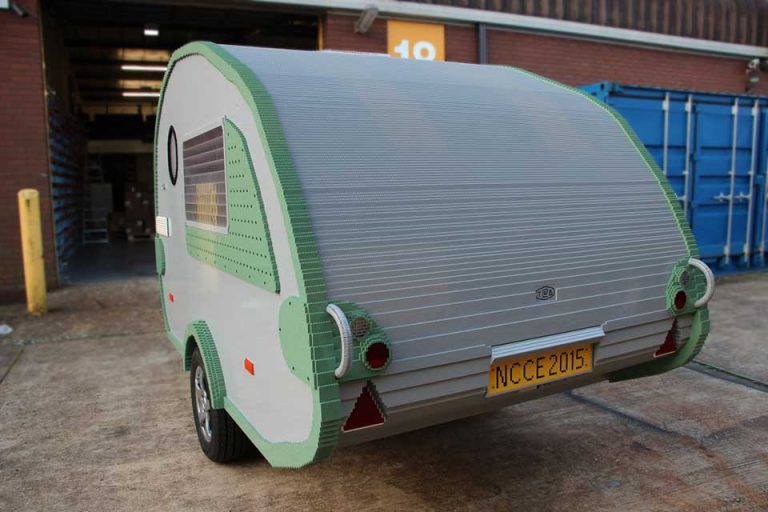Watch A Functional Camper Built From LEGO Bricks Come To Live