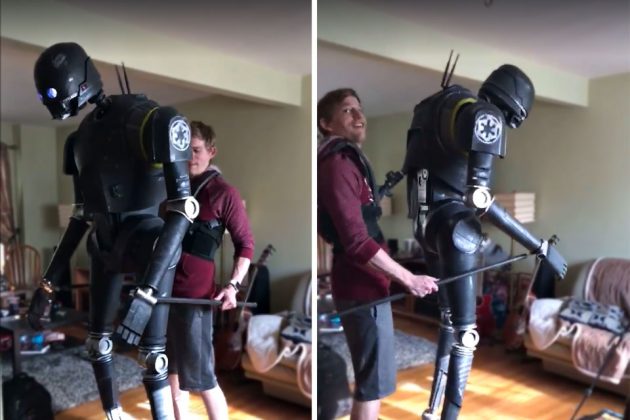 Check Out This Awesome K-2SO 'Cosplay' That Is Actually A Puppet