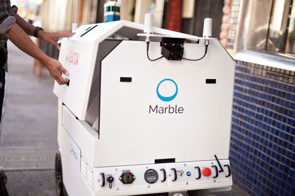 Marble’s Delivery Robots Started Delivering Food On The Streets Of SF
