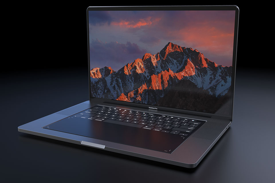 Bold MacBook Pro 2018 Concept Has Huge Touch Keyboard/Pad Hybrid
