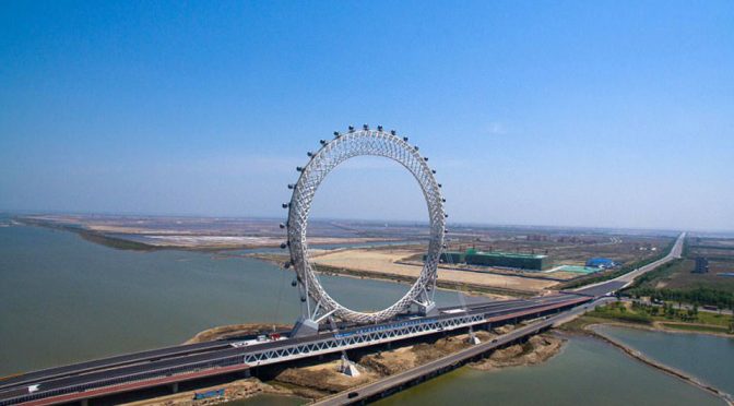 China Is Now Home To The World’s Largest Spokeless Ferris Wheel - SHOUTS