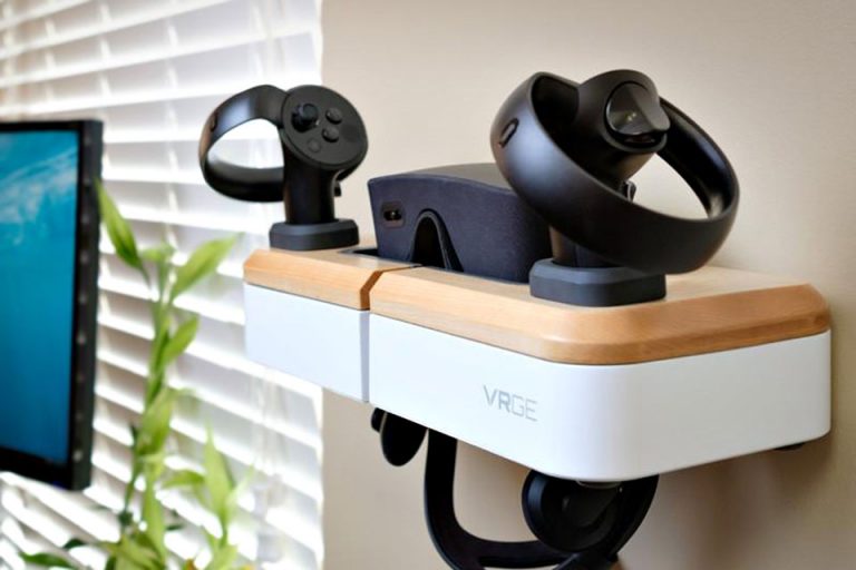 VRGE VR Charging Dock Charges And Keep Your VR Gear Organized